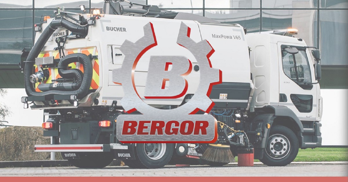 Street Sweeper Main Brush, Red SMB016 | Bergor